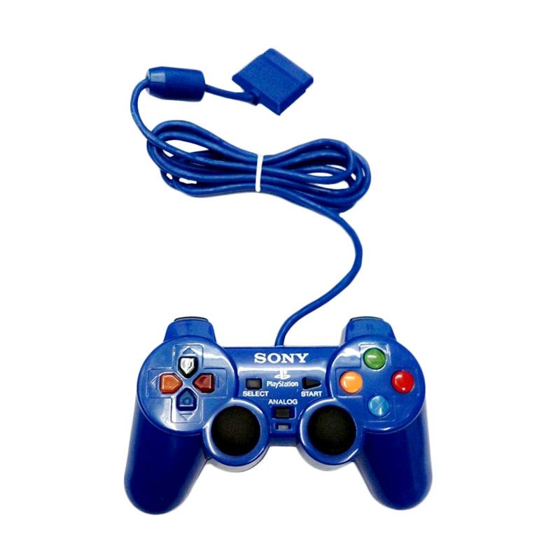 Jual SONY Gaming Pad for PlayStation 2 - Biru [Original Pabrik/Tombol ...