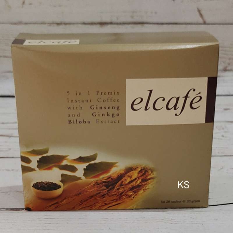 Jual Elcafe Ginseng & Ginkgo Biloba Coffee (20 Sachet) Di Seller Kiosera - Pandau Hulu Ii, Kota ...
