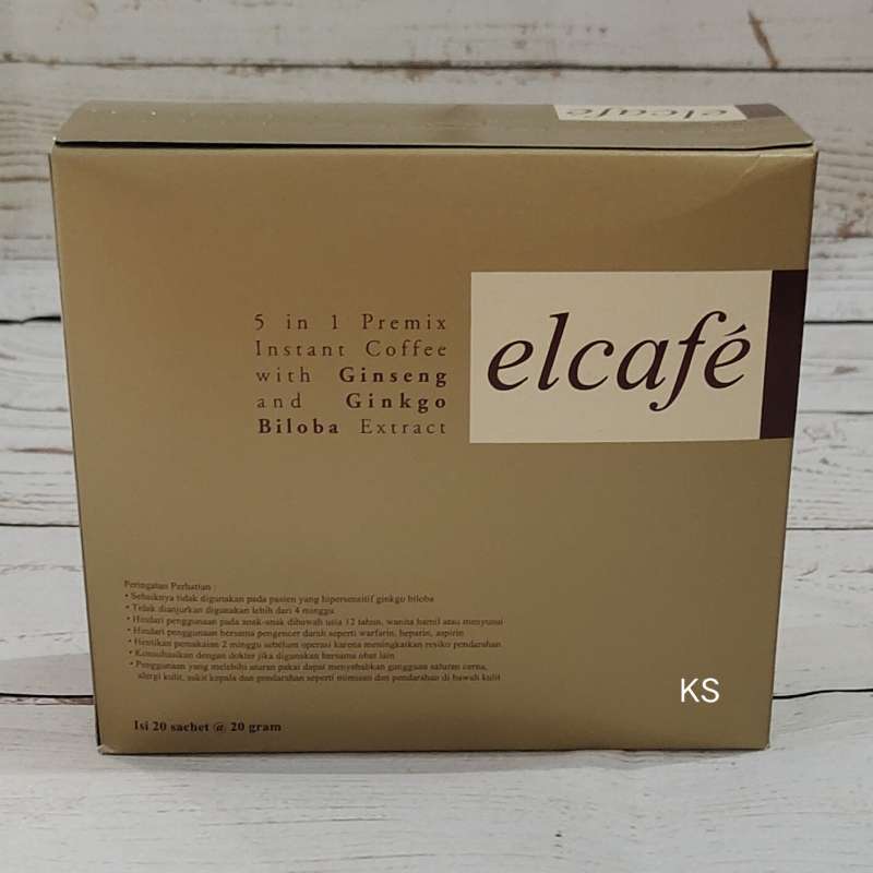 Jual Elcafe Ginseng & Ginkgo Biloba Coffee (20 Sachet) Di Seller Kiosera - Pandau Hulu Ii, Kota ...