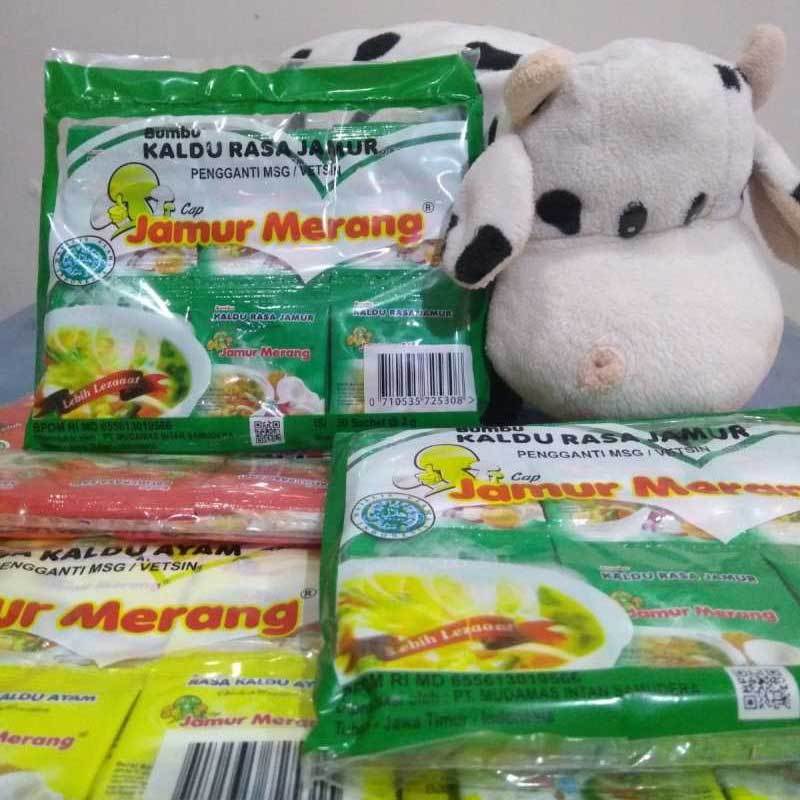 Jual Kaldu Jamur Cap Merang non MSG sachet 3gr di Seller Hafara_Store ...