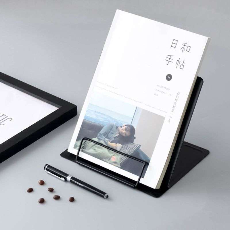 Promo Triple W Portable Metal Adjustable Book Holder Penyanggah Buku ...