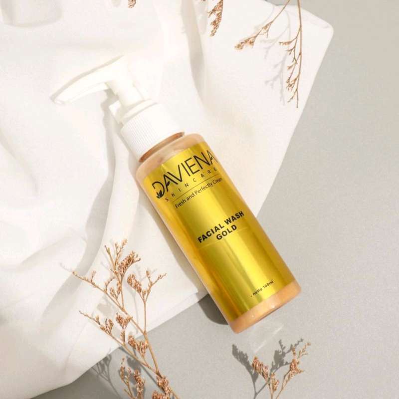 Jual Daviena Skincare Facial Wash Gold di Seller Daviena Skincare ...