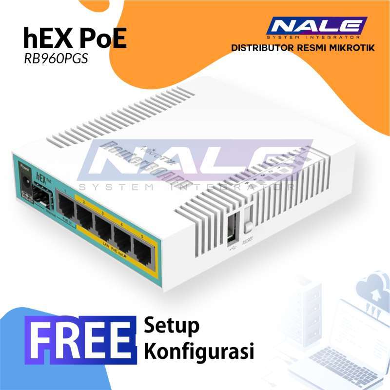 Jual Mikrotik RB960PGS - hEX PoE di Seller PT Nale System Integrator ...