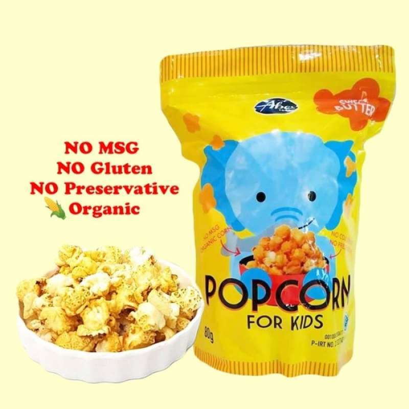 Jual Abe Food Popcorn For Kids [80gr] - Sweet Butter di Seller Palem ...