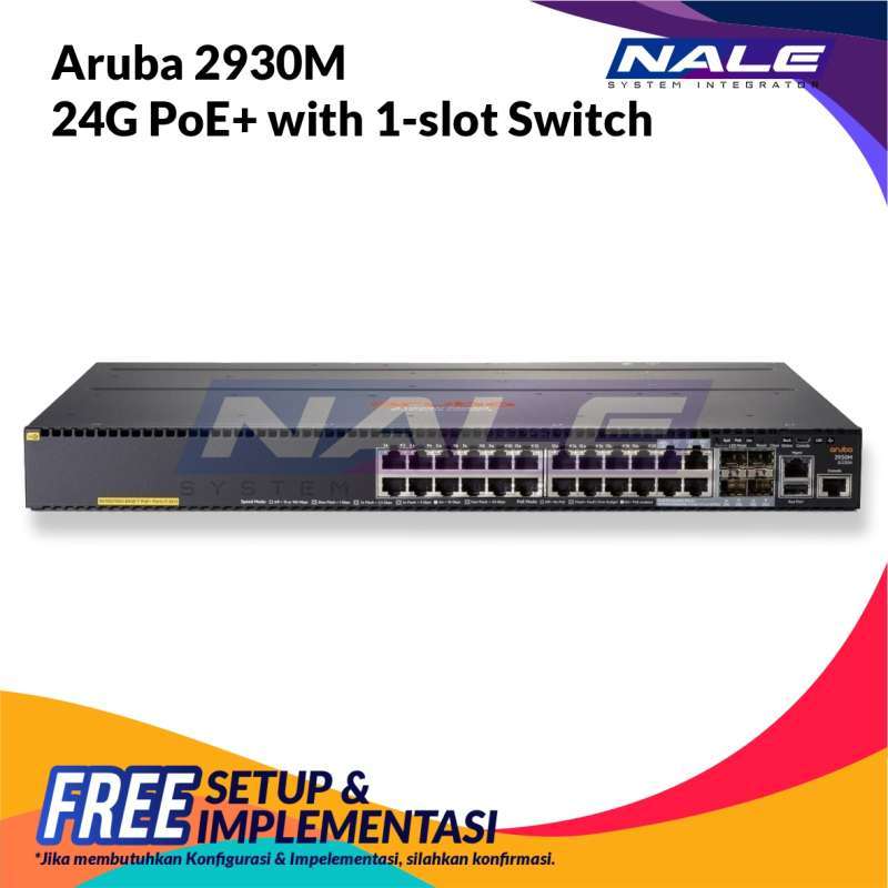Jual Aruba 2930m 24g Poe+ With 1-slot Switch Jl320a Di Seller Pt Nale ...