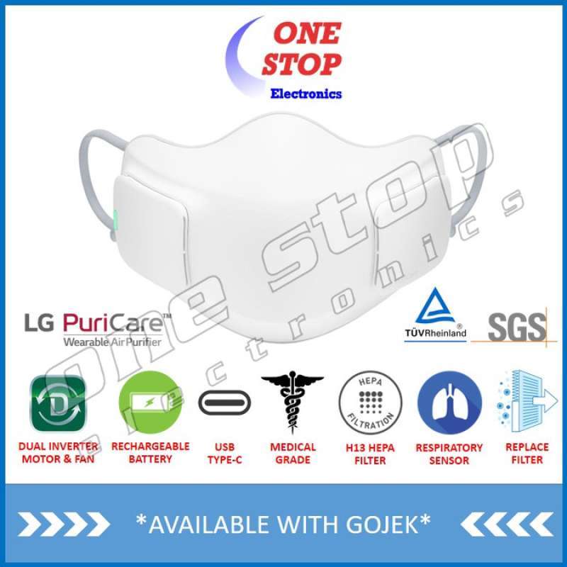 Jual LG AP300AWFA Wearable Air Purifier Puricareâ ¢ With Respiratory ...