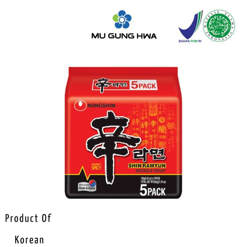 Jual Nongshim Shin Ramyun Multi - 600g di Seller MuGungHwa Official ...