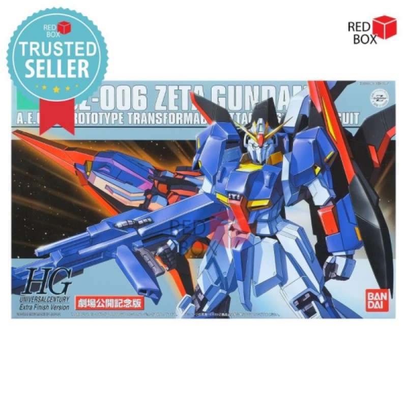 Jual HG Zeta Gundam Extra Finish Color Limited Bandai Original Gunpla ...