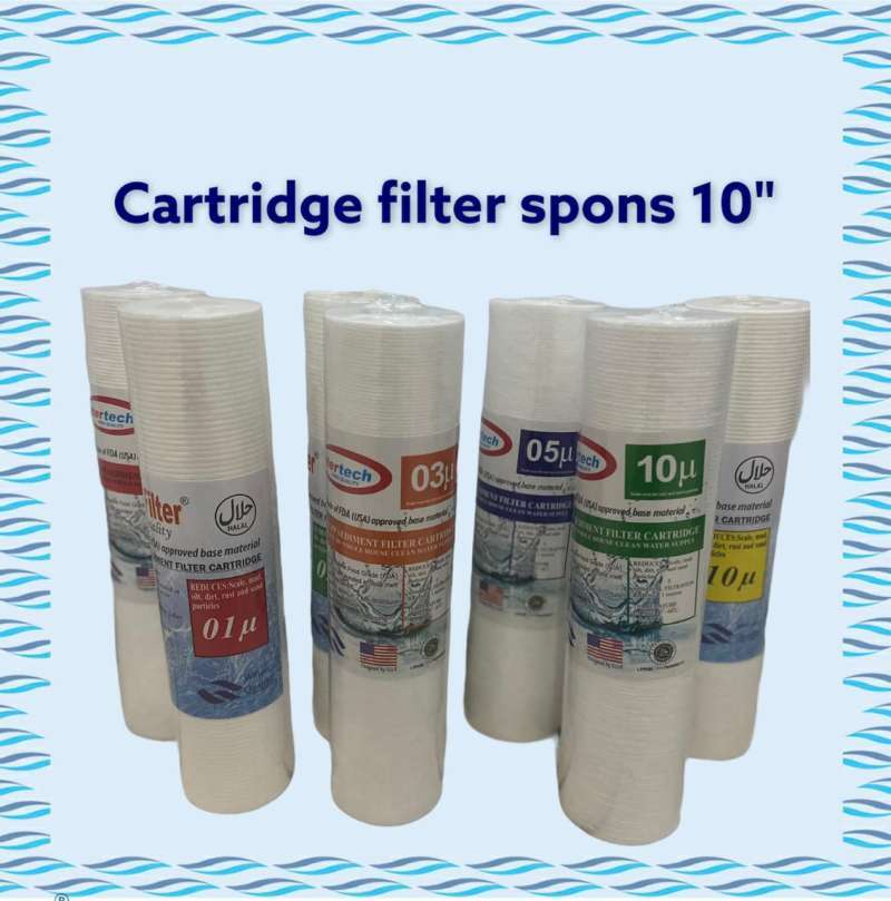 Jual cartridge filter air spons sedimen di Seller drwatersolo ...