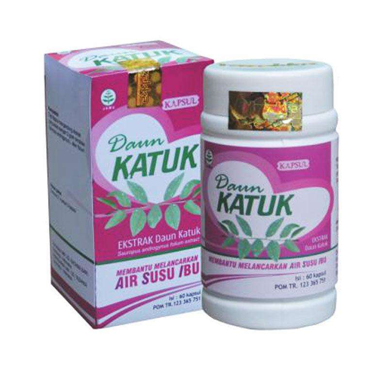 Jual Daun Katuk Tazakka Kapsul Ekstrak Herbal Pelancar ASI Booster / Terbaik di Seller Lacoco ...