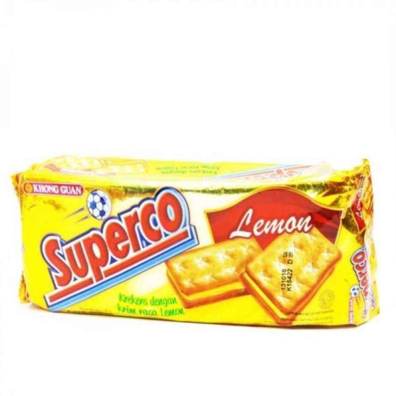 Promo Khong Guan Superco Lemon 138G Diskon 2% di Seller Halo Mart ...