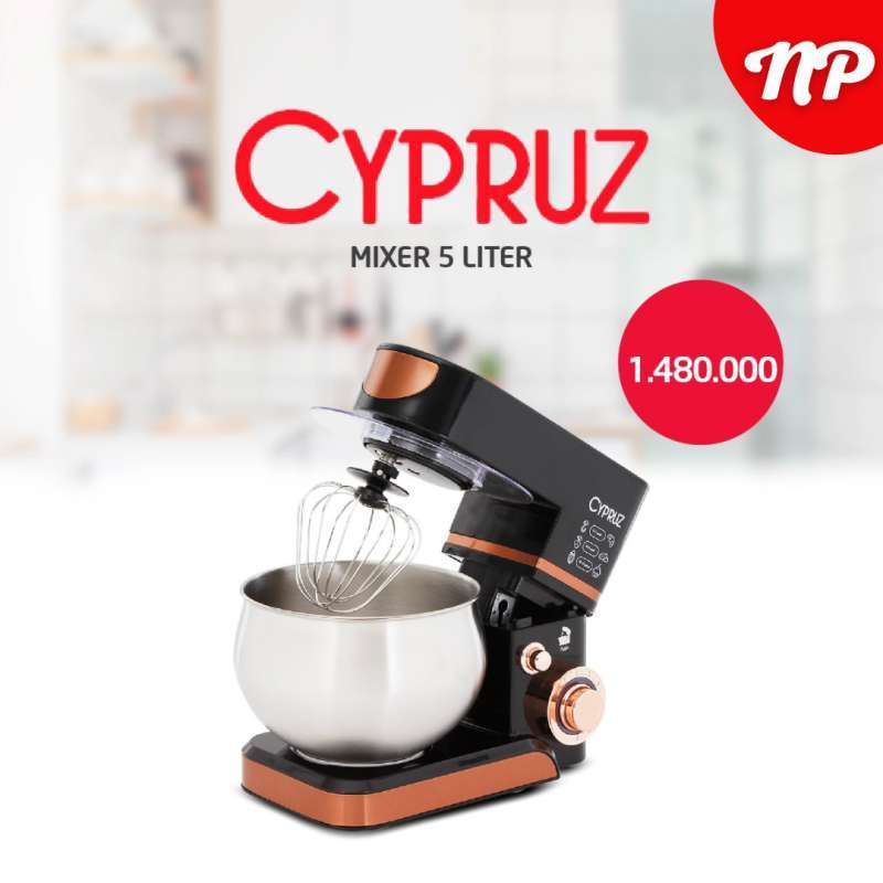 Jual Cypruz Mixer 5 Liter (Mixer mewah elegan dengan kapasitas yang ...
