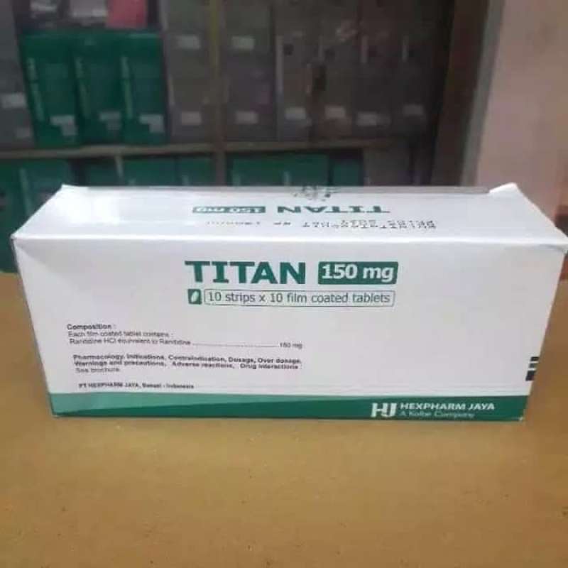 Jual original Titan 150 Mg Per Box di Seller Farmasi 77 - Kota Jakarta ...