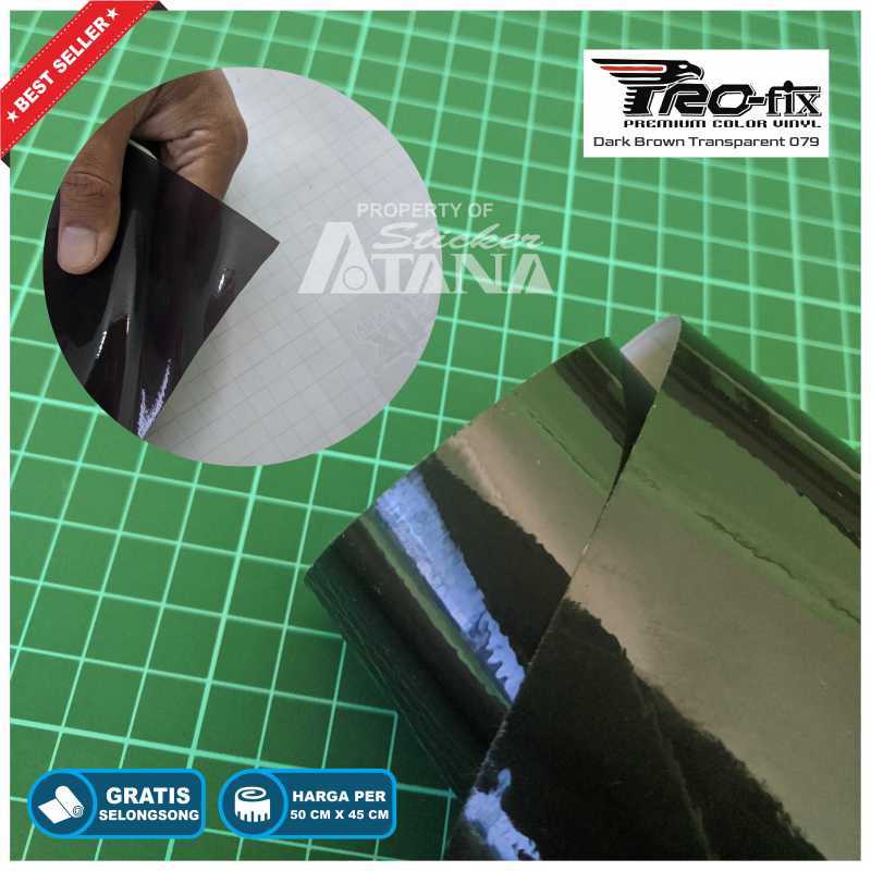 Promo Skotlet Hitam Transparan Scotlet Hybrid Stiker Tembus Sticker ...