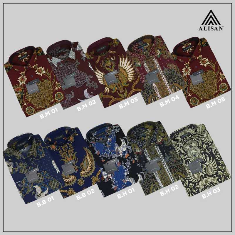 Jual Alisan Kmeja Batik Alisan 100 Original Kemeja Original Alisan