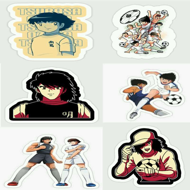 Promo Sticker Captain Tsubasa Diskon 10% di Seller Fide_Store ...
