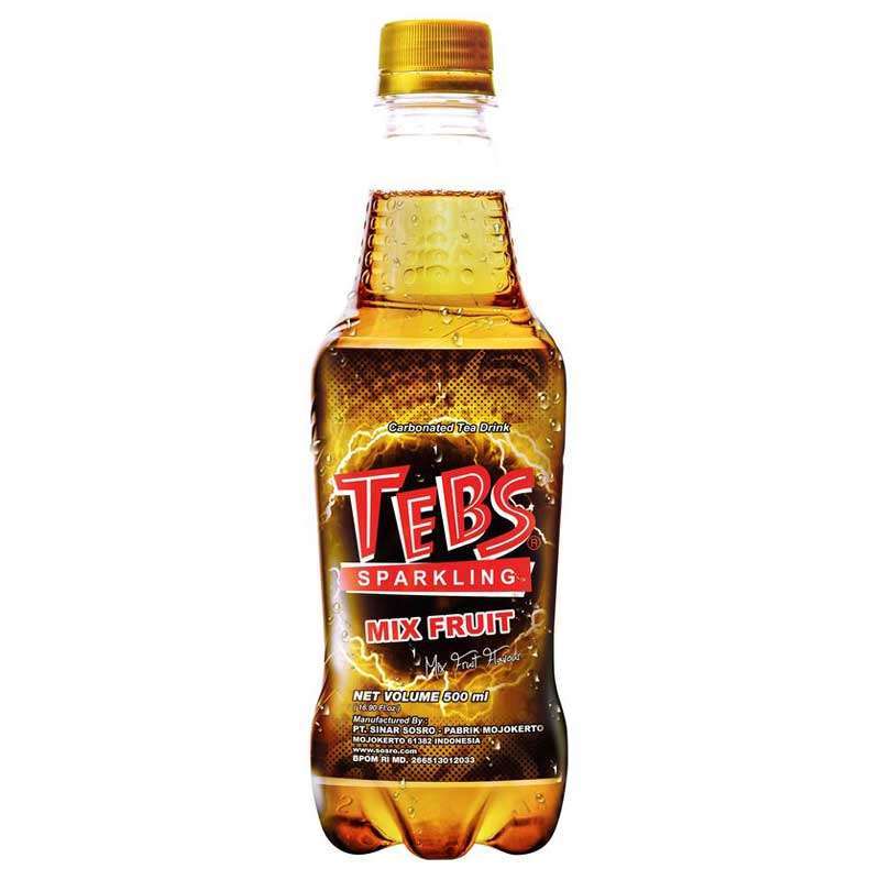 Jual TEBS Sparkling Teh Soda Mix Fruit 500 ml di Seller Alfamart Click ...