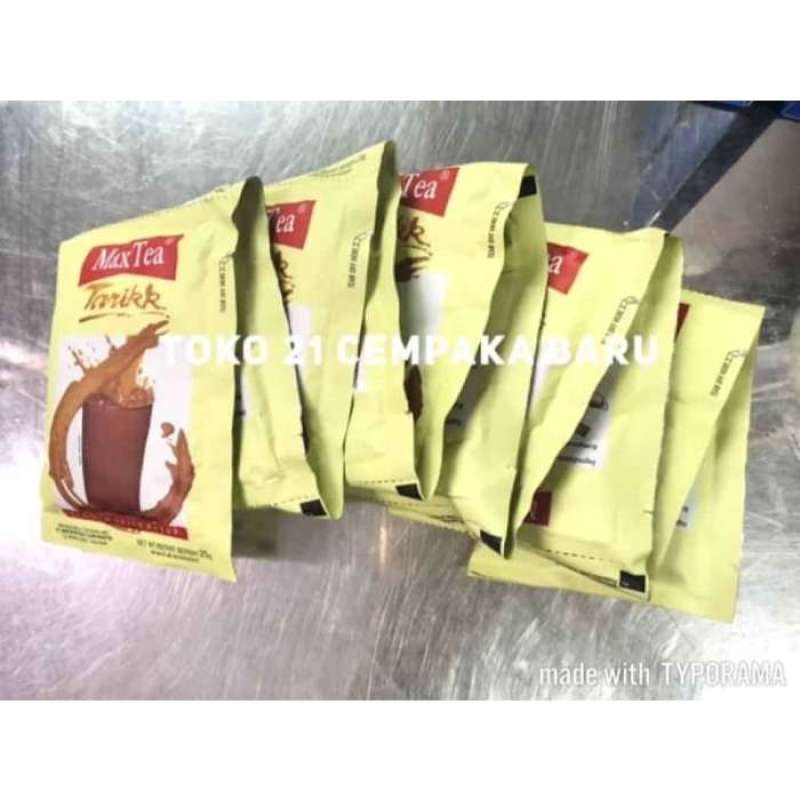 Jual Max Tea Rasa TEH TARIKK 1 renceng isi 10 sachet | Teh MaxTea Tarik ...