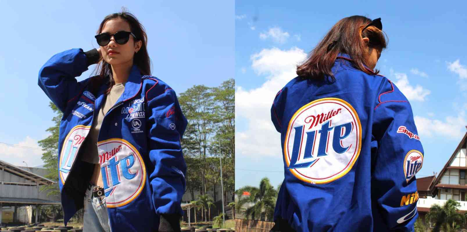 Jual Nascar Jacket Miller Lite Blue di Seller Overhype - Gumuruh, Kota ...