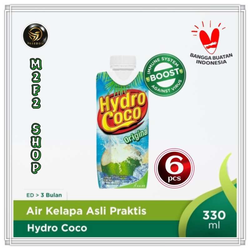 Jual Minuman Air Kelapa Hydro Coco Original - 330 ml (Kemasan 6 Pcs) di ...