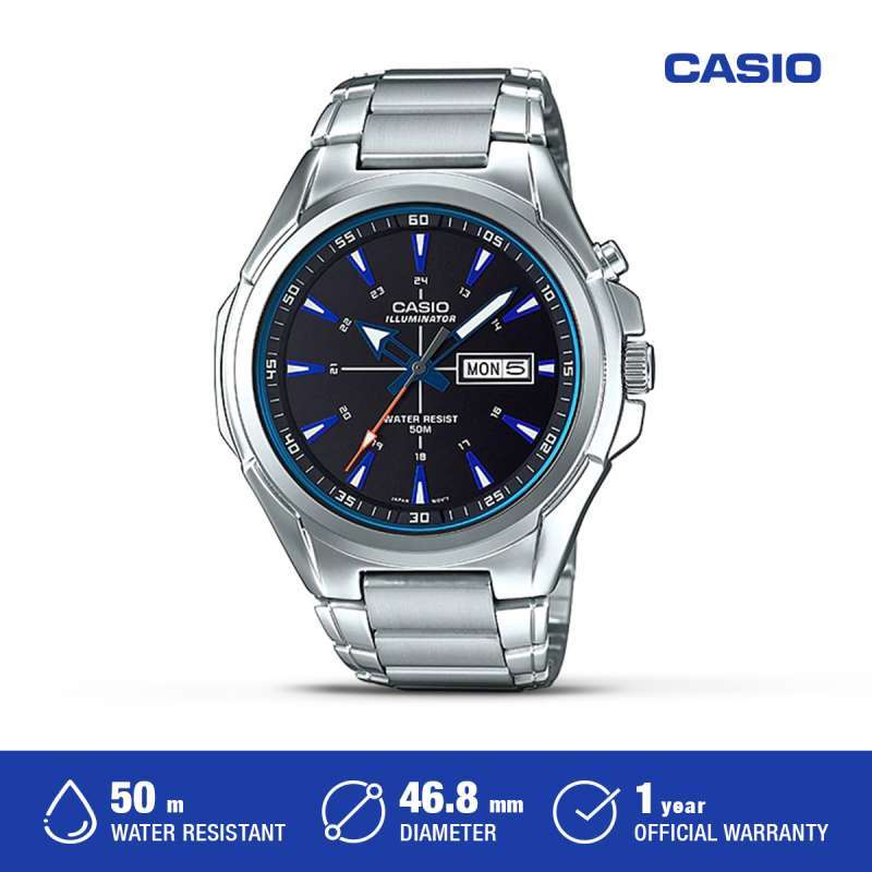 Jual Jam Tangan Pria Casio Analog Original MTP-E200D-1A2VDF di Seller Casio Official Store ...