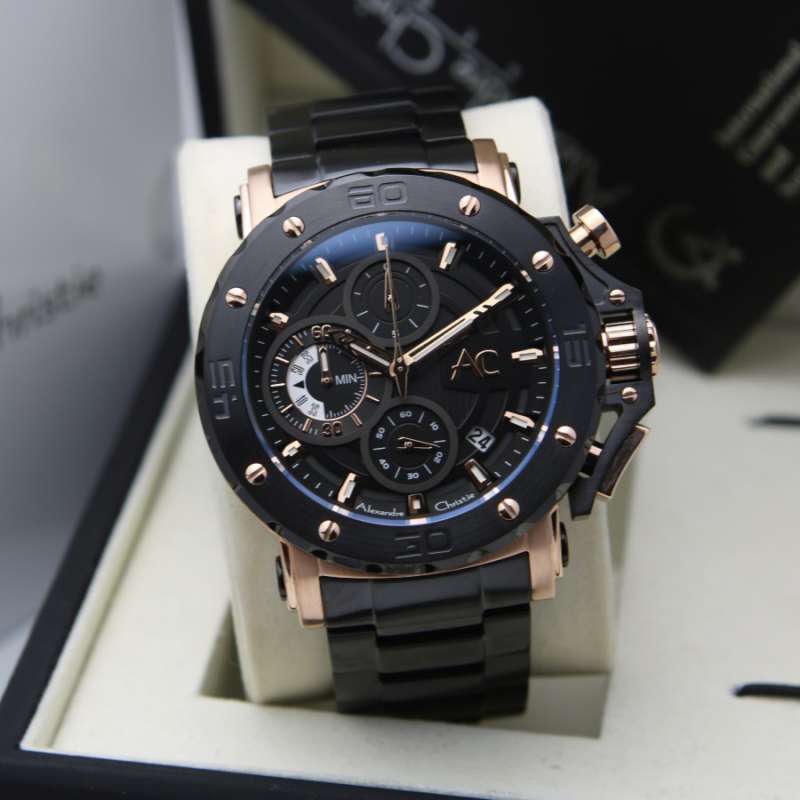 Promo Jam Tangan Pria Alexander Christie Original/Jam Tangan Alexandre ...