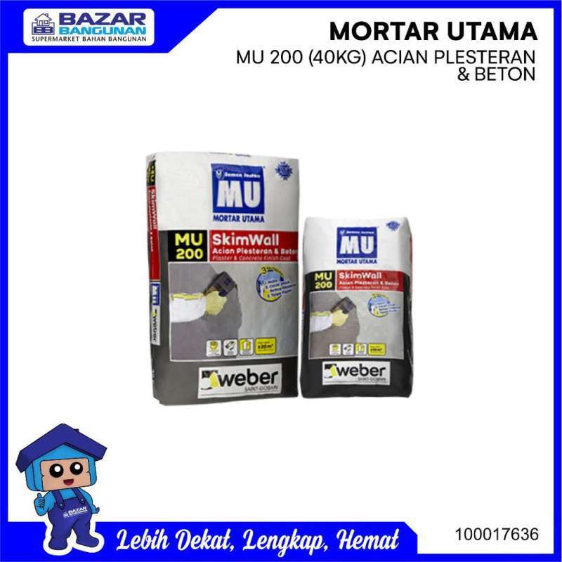 Jual MU 200 (40KG) ACIAN PLESTERAN & BETON (Jabodetabek) - Tangerang ...