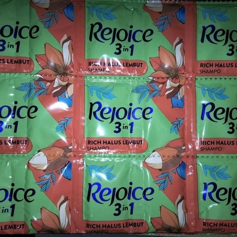Jual Rejoice Rich Shampoo [10 Ml/ 12 Pcs/ Sachet] Di Seller A.r.n ...
