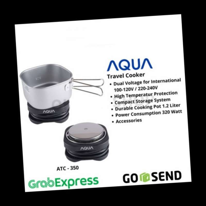 Jual ORIGINAL TRAVEL COOKER DUAL VOLTAGE AQUA/ RICE COOKER DUAL VOLTAGE ...