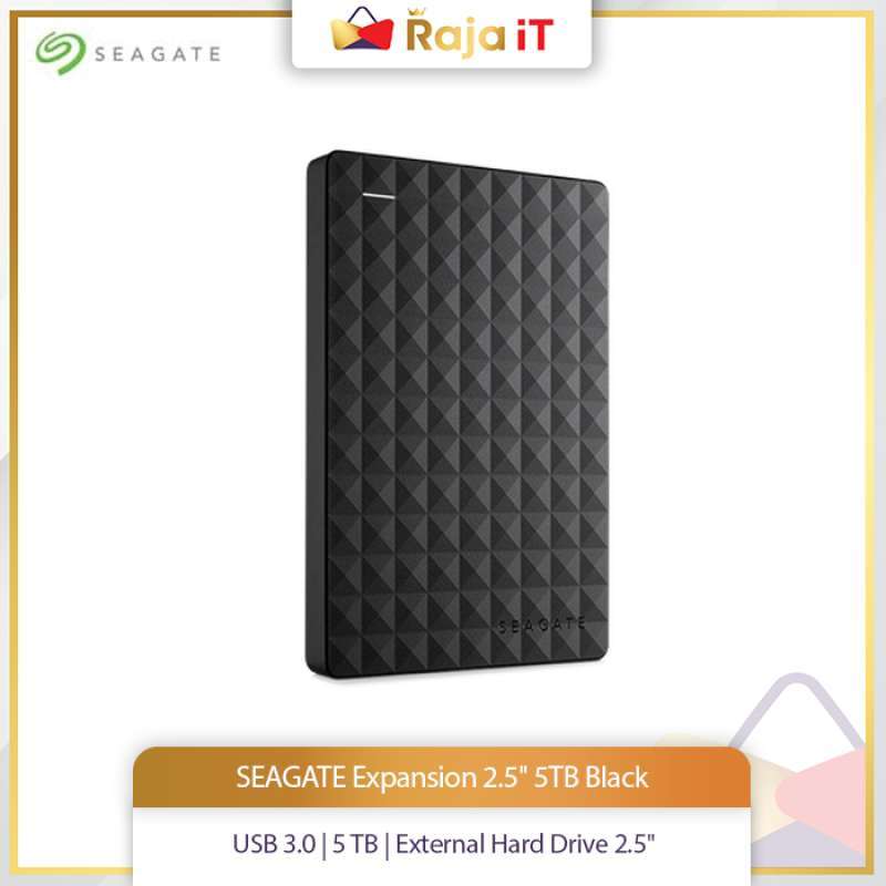 Jual Seagate Expansion 2.5 Hardisk Eksternal 5tb Black [stkm5000400] Di ...