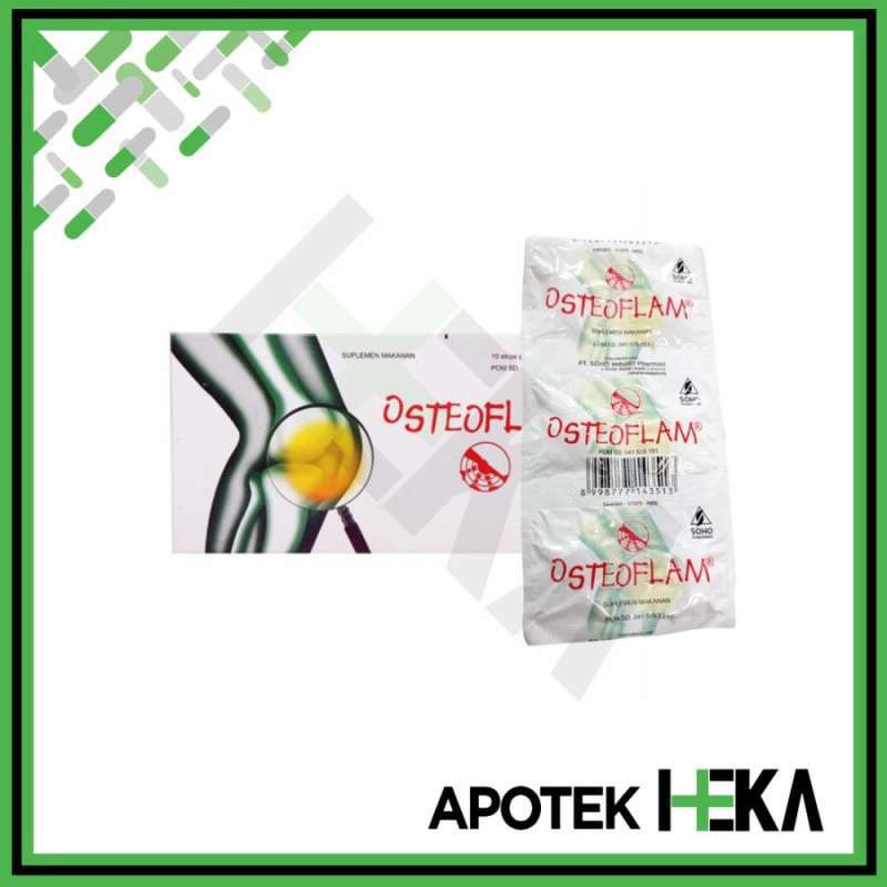 Jual Osteoflam Box isi 10x6 Kaplet - Memelihara Kesehatan Persendian di ...