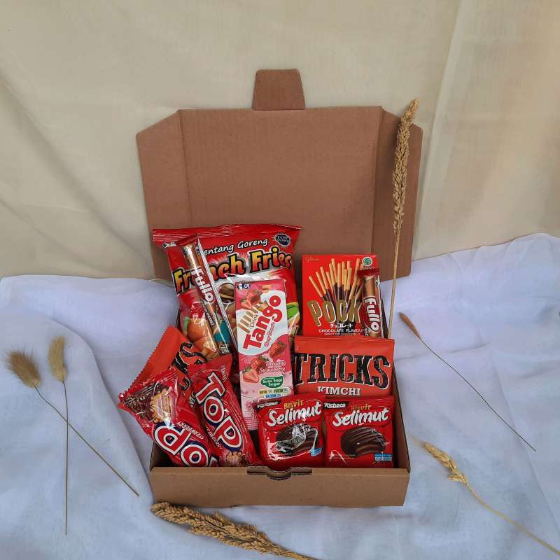 Jual Snack Box Red Edition / Snack Box / Hampers / Parcel di Seller ...