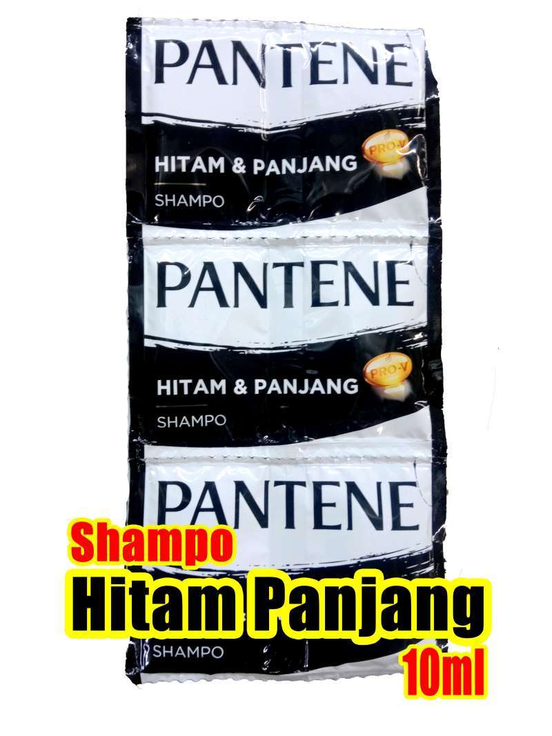 Jual Shampo Pantene Hitam & Panjang [10 renceng x 12 sachet x 10ml] di ...