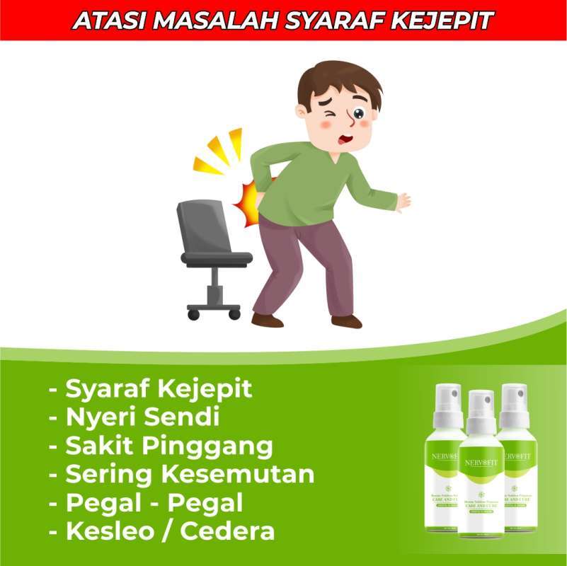 Jual Nervofit Obat Syaraf Kejepit Obat Pegal Linu dan Saraf Kejepit di ...