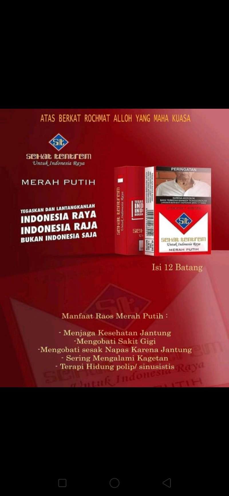 Jual St Merah Putih/pacj Di Seller Affanwarung - Jatibening Baru, Kota ...
