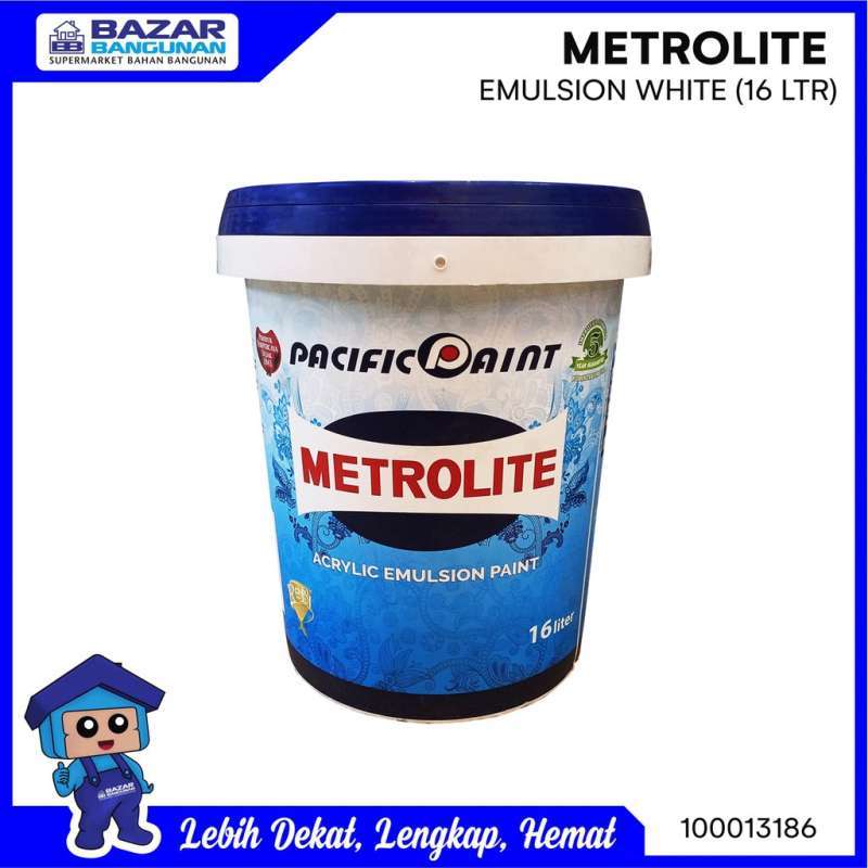 Jual METROLITE EMULSION PUTIH (16 LTR) (Luar Jabodetabek) di Seller ...