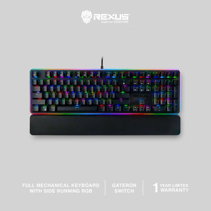 Jual Rexus Keyboard Gaming Mechanical Legionare MX20 Pro RGB di Seller ...