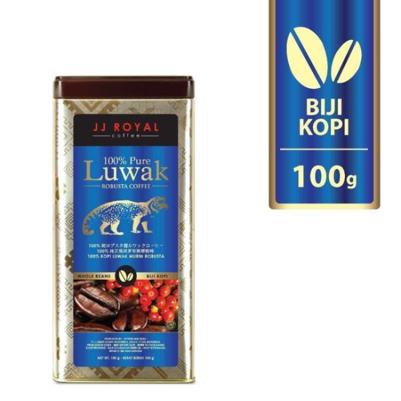 Jual Jj royal 100% pure lwk beans tin 100gr di Seller Ranch Market ...