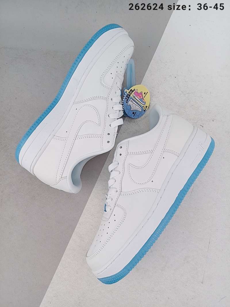 Jual Nike Air Force 1 Low Uv Air Force Pure White Uv Discoloration ...