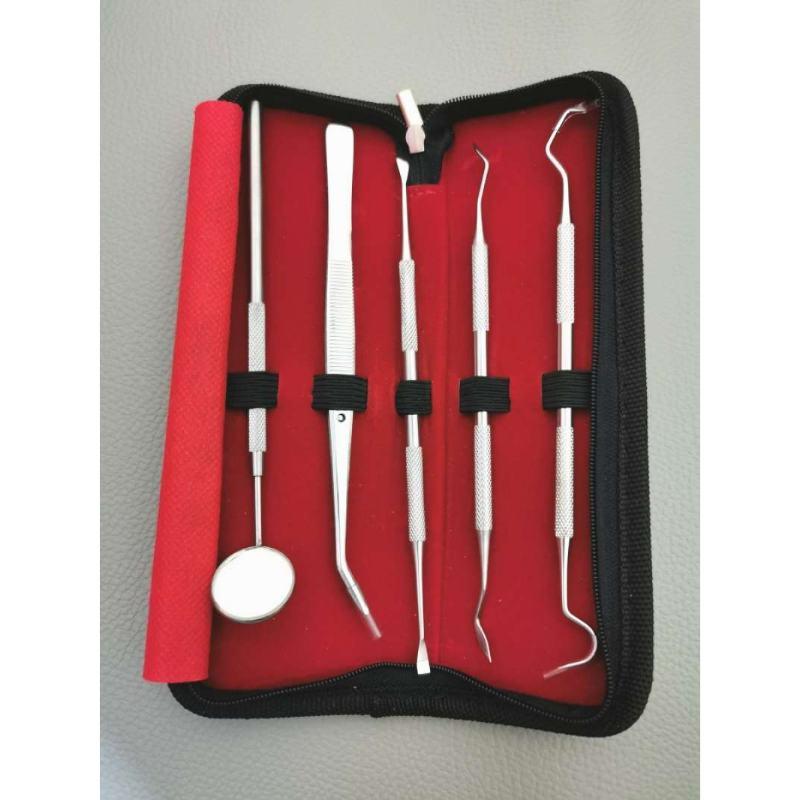 Jual Dental Care Alat Dokter Gigi Perawatan Kesehatan Karang Gigi 5 Pcs ...