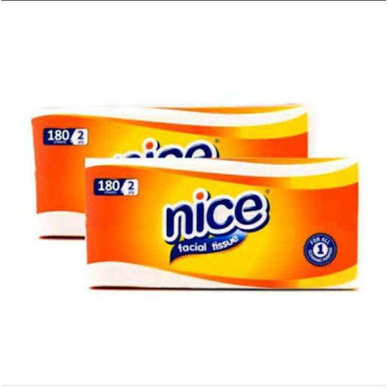 Jual NICE FACIAL TISSUE 180 SHEETS-2 PLY di Seller Susudotcom ...