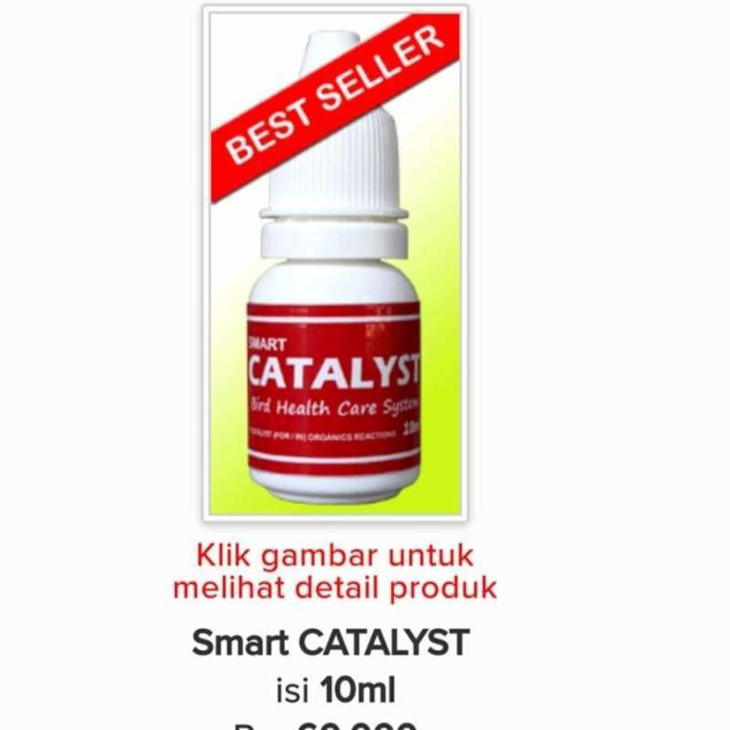 Jual Obat Burung Smart Catalyst Untuk Semua Jenis Burung di Seller Toko Gacor - Kamal, Kota ...