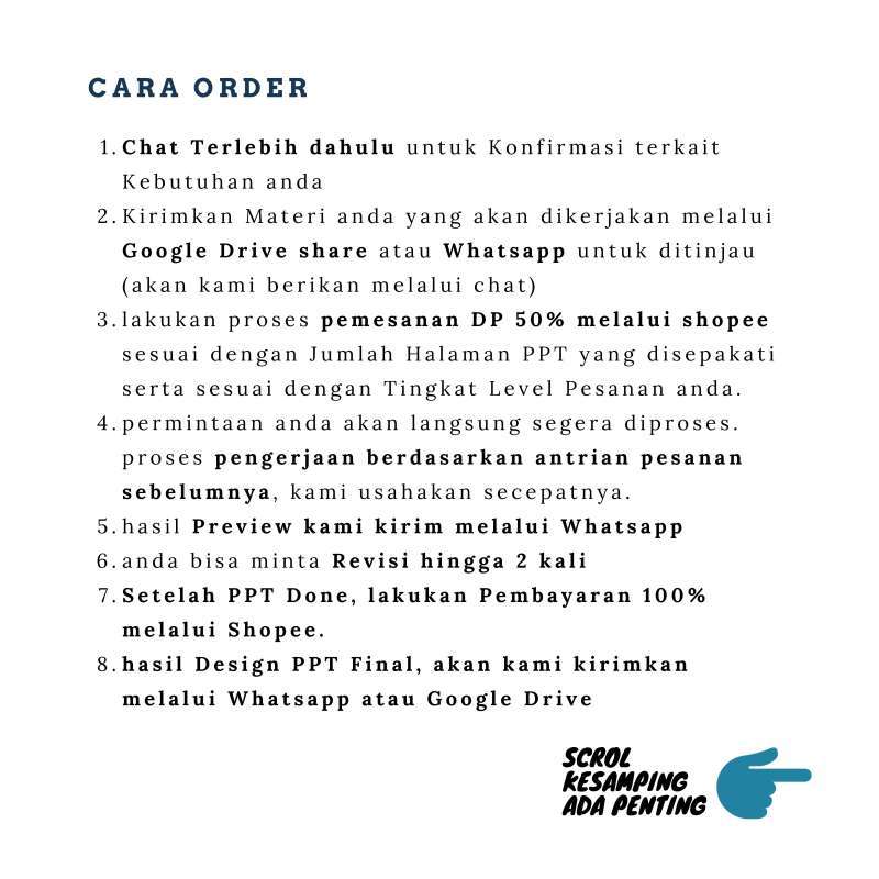 Jual Jasa Ppt Joki Ppt Design Dan Editing (mind Map No Animasi) Arfo ...