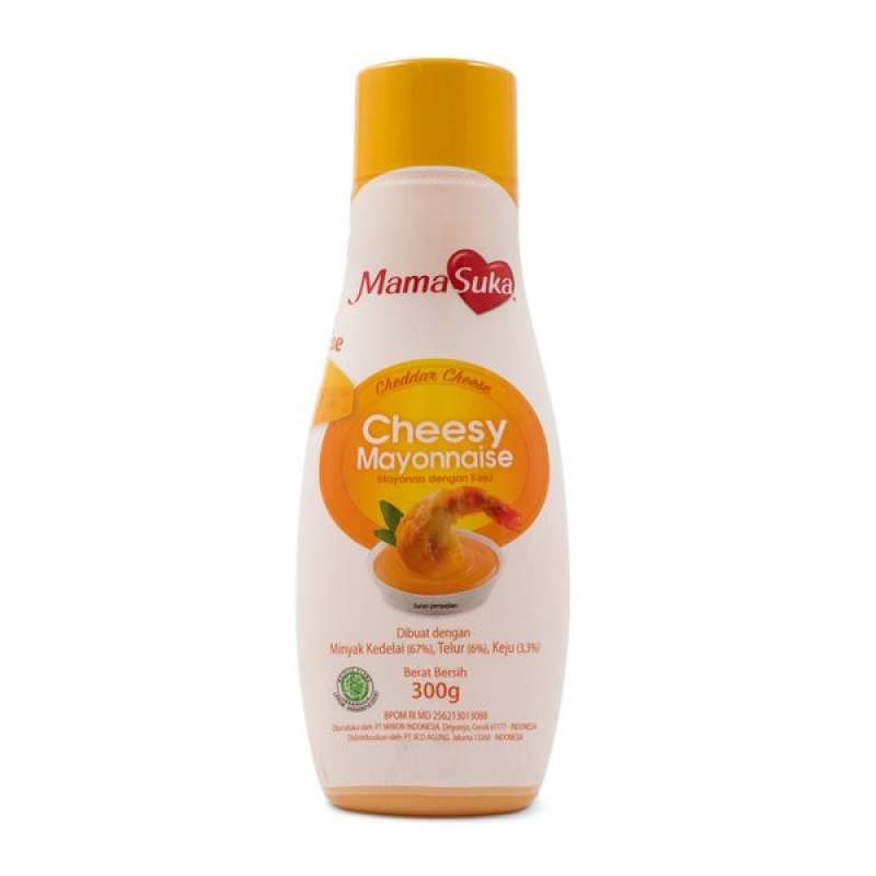Promo Mamasuka Cheesy Mayonnaise 300g - Mama Suka Saus Ras Keju ...