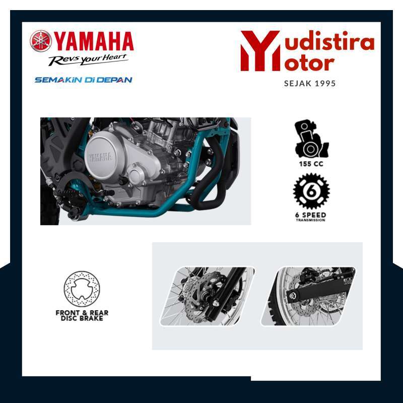 Promo Yamaha WR 155 R Sepeda Motor [OTR Jawa Tengah] - Jawa Tengah Blue ...