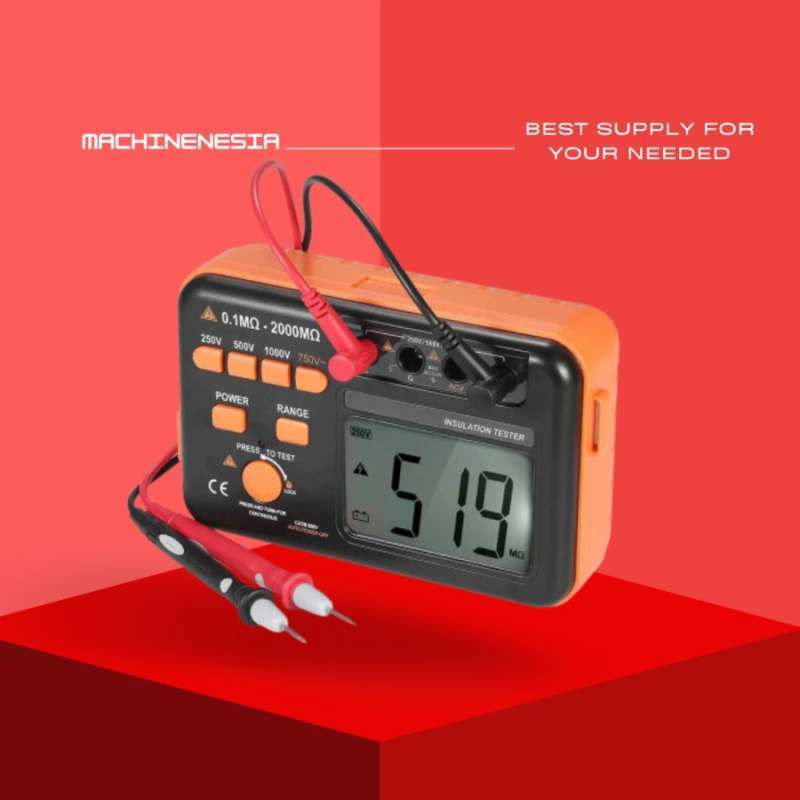 Jual DIGITAL MULTIMETER INSULATION RESISTANCE VOLTAGE TESTER 2000M OHM ...