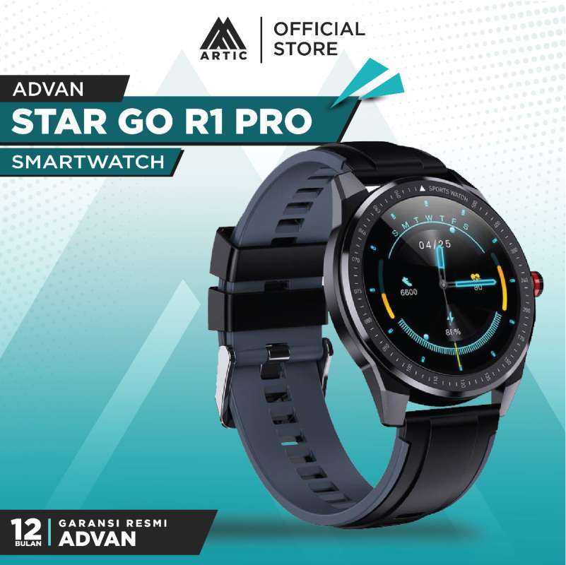 Jual Smartwatch Advan Start Go R1 Pro Jam Tangan Sport Digital Pintar ...