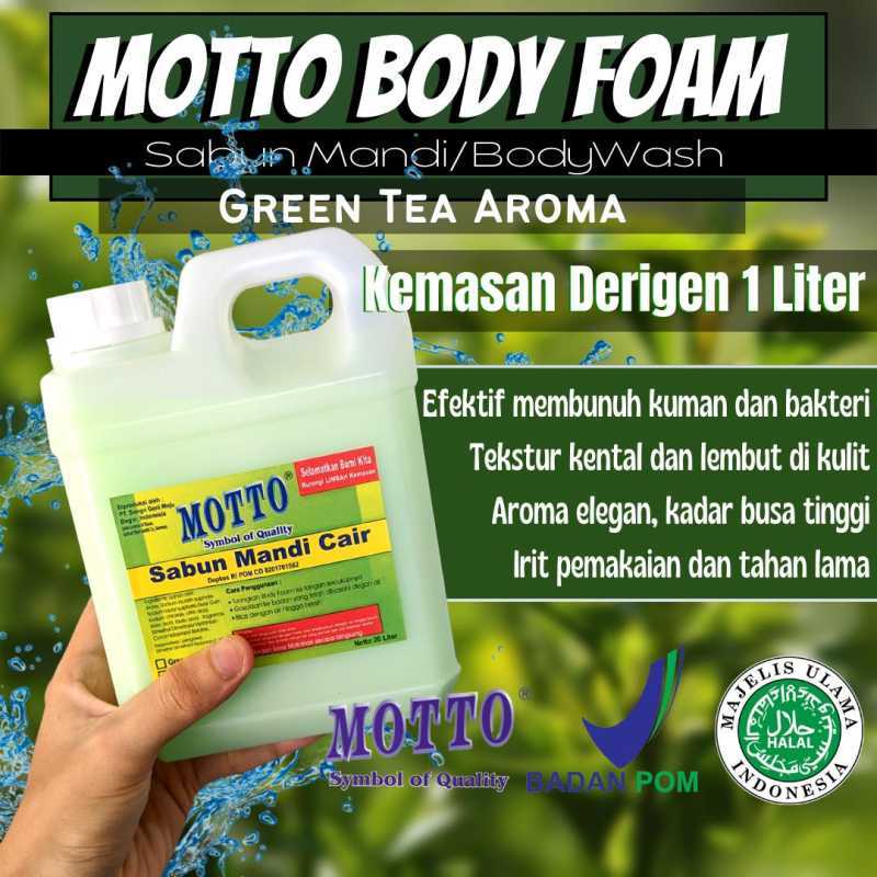 Promo MOTTO Sabun Mandi ORI Kemasan 1 Liter Diskon 15% di Seller Pusat ...