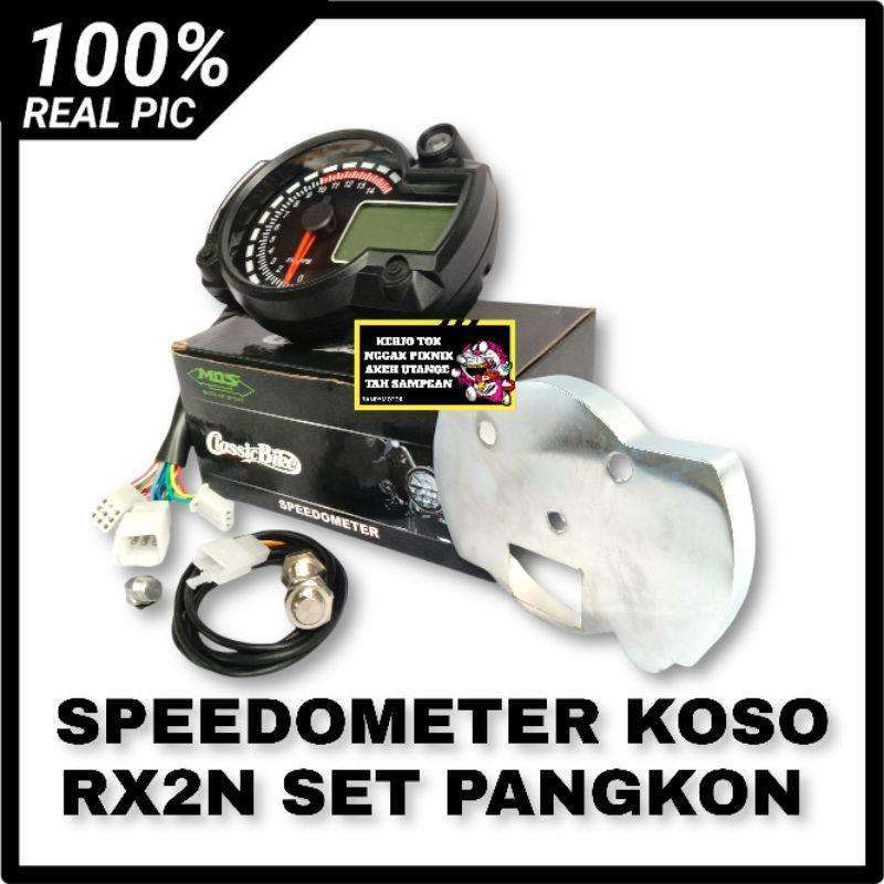 Jual Speedometer Spido Meter Digital Koso Rx2n Universal Merek Mos Set Pangkon Di Seller N S K ...