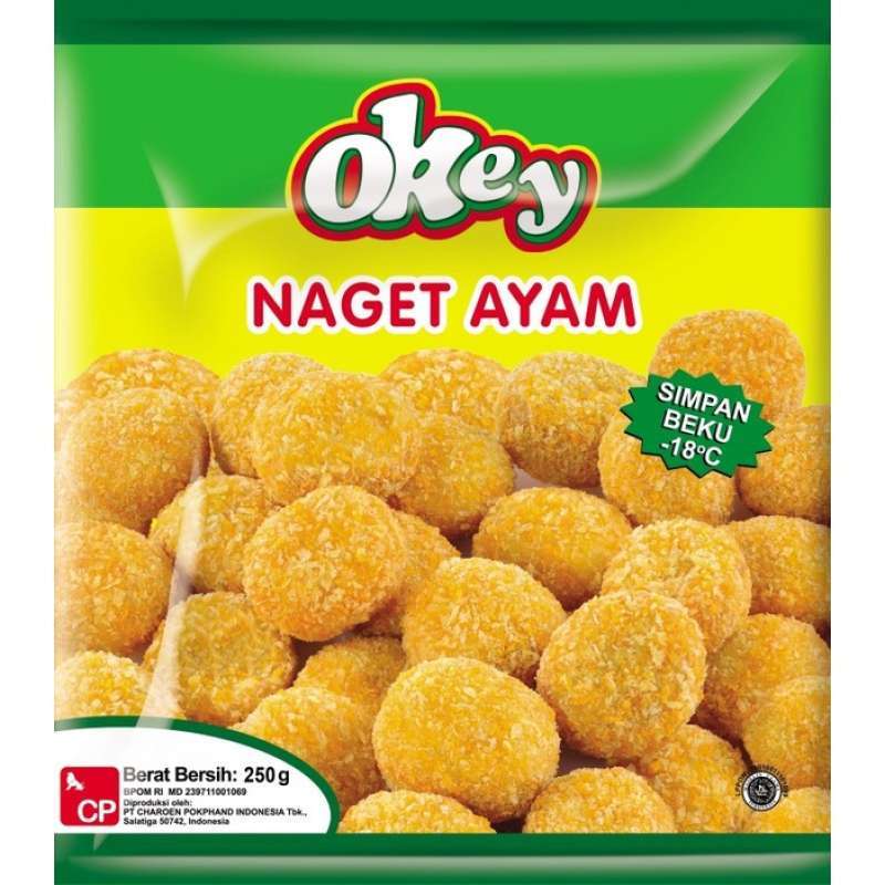 Jual Okey Nugget Ayam [250 g/Pack] di Seller Berkat Frozen - Tegal Alur ...